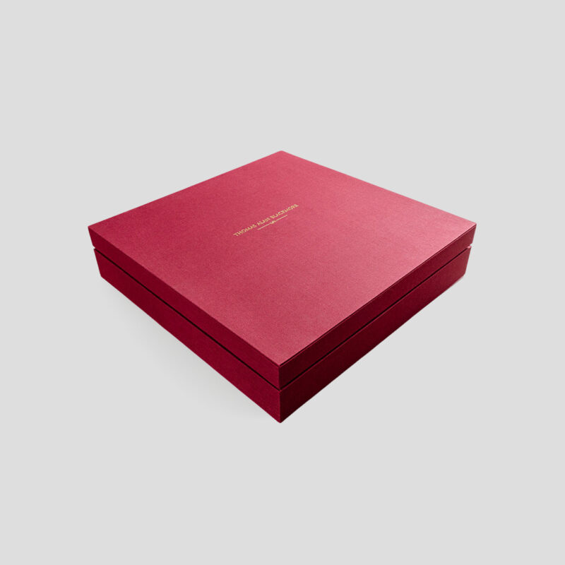 Fournisseur Coffret Packaging de Luxe Rouge sur Mesure B2B